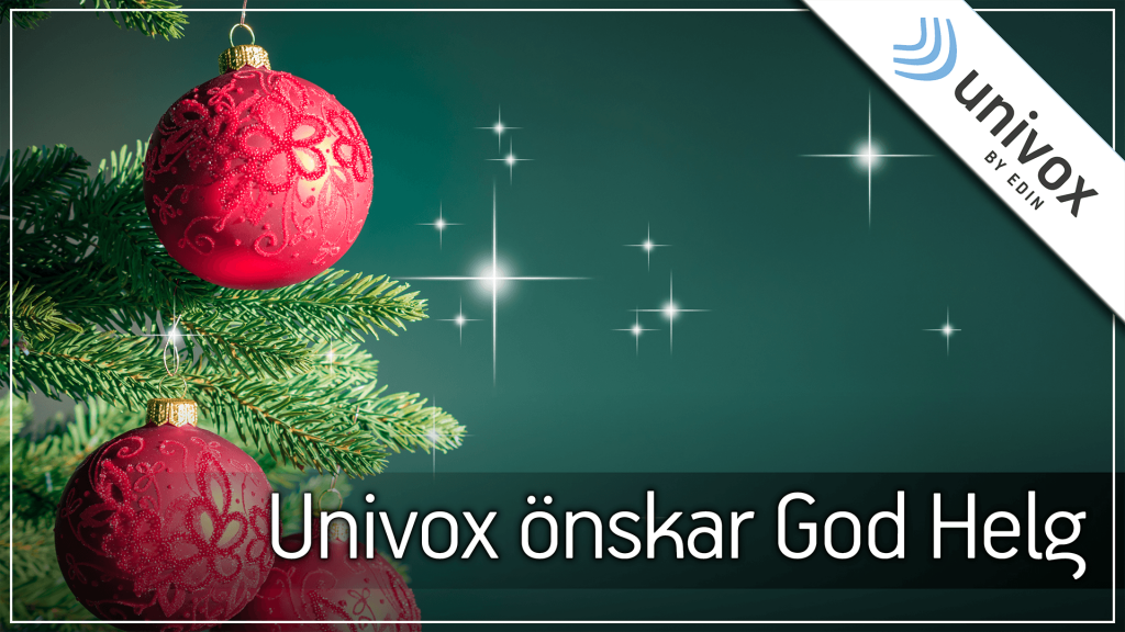 God Helg! | Univox